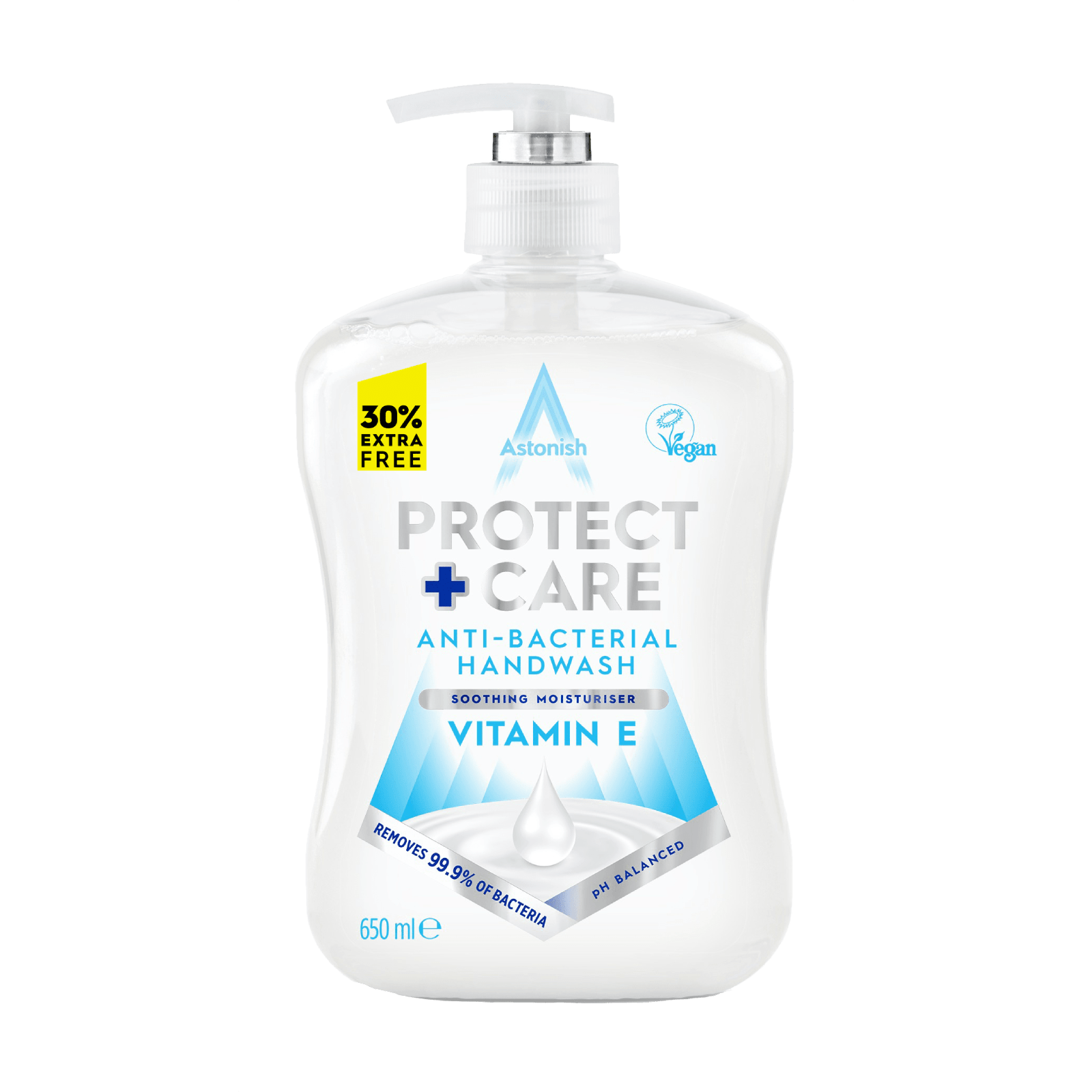 Astonish Protect + Care Antibacterial Handwash Vitamin E 600ml ...